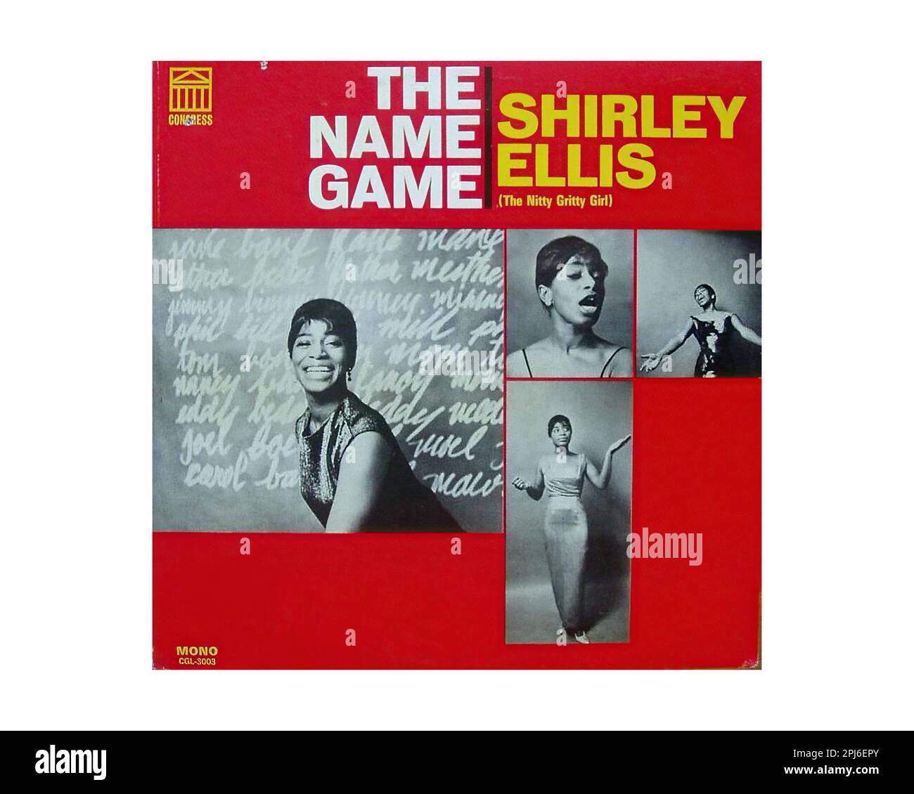 Ellis Shirley 1965 - Vintage U.S. Music Vinyl Record Stock Photo - Alamy