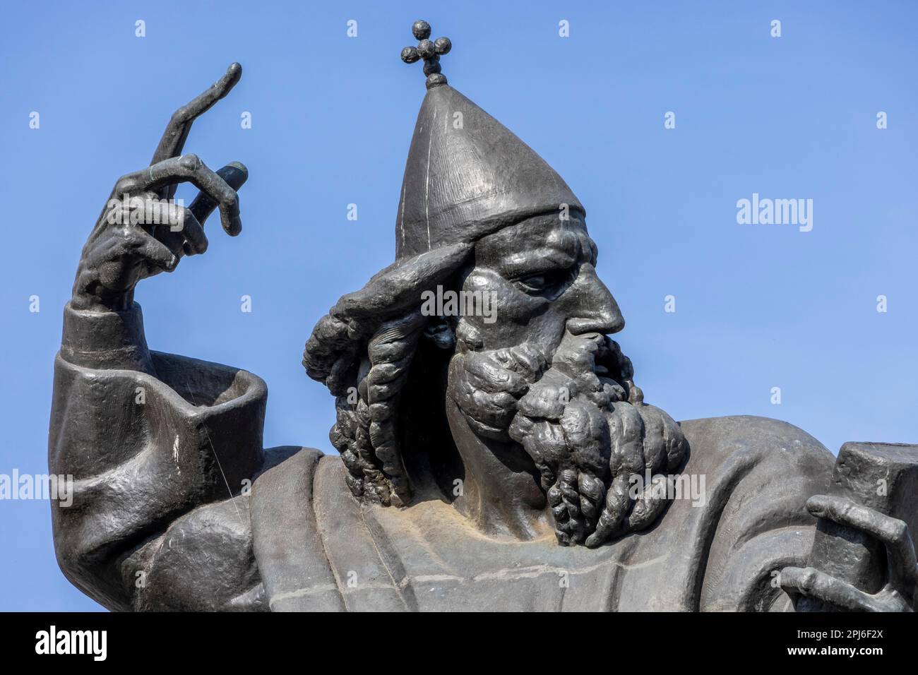 Monumental bronze statue of Gregory of Nin and sights of Split, Split ...