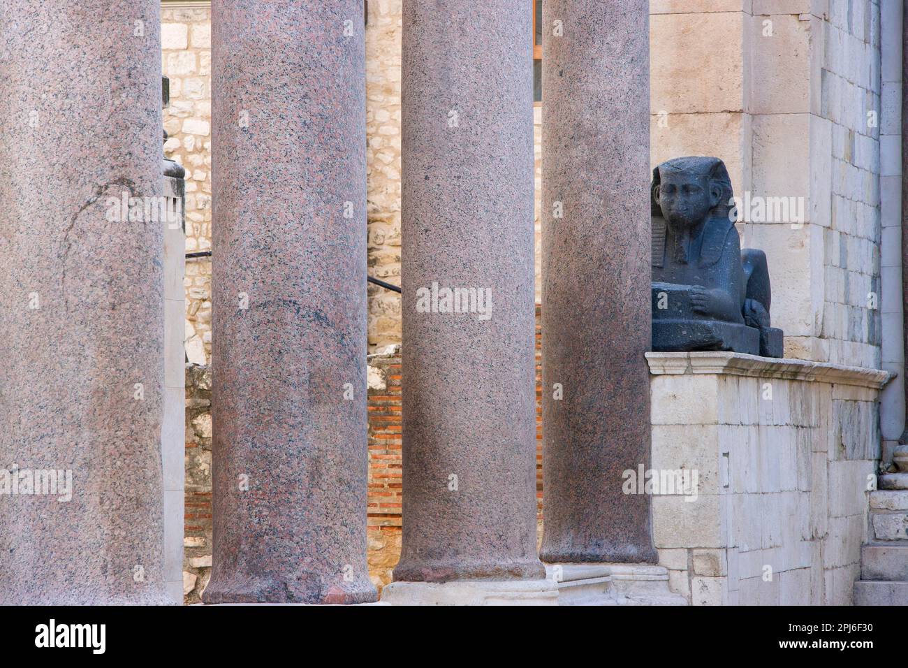 The 3000 year old Egyptian Sphinx is the famous attraction of Split ...