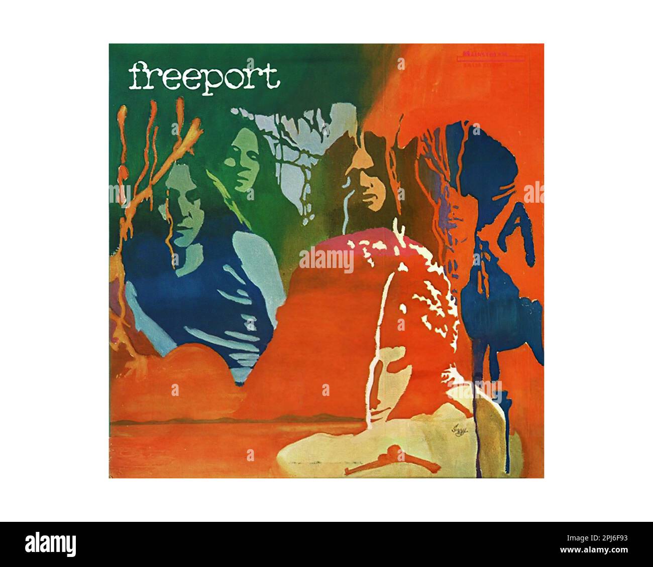 Freeport 1970 - Vintage U.S. Music Vinyl Record Stock Photo - Alamy