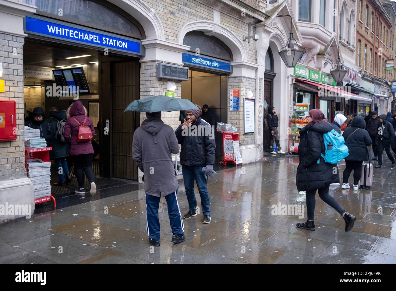Whitechapel station hi-res stock photography and images - Alamy