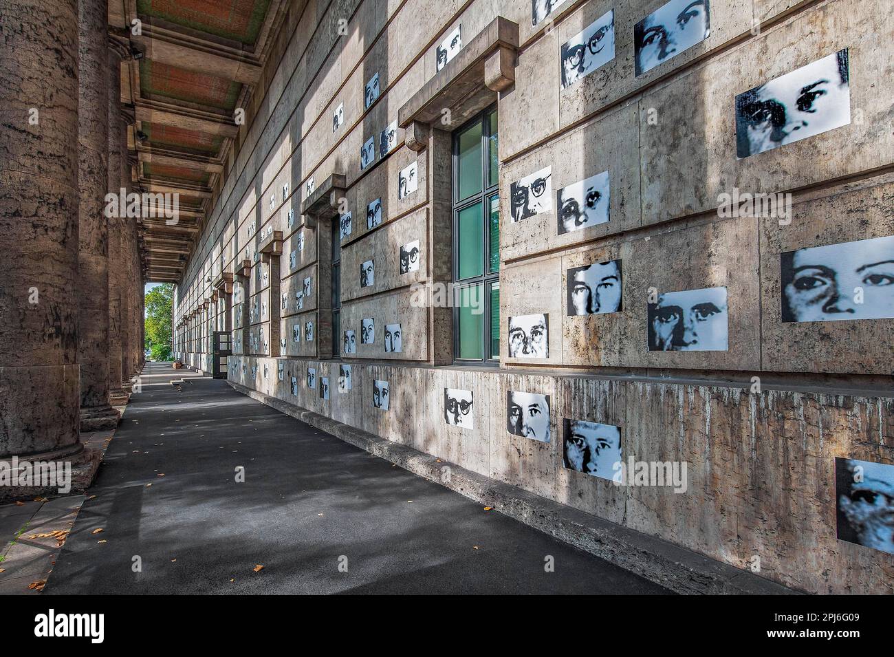 South facade, Haus der Kunst, Munich, Bavaria, Germany Stock Photo - Alamy
