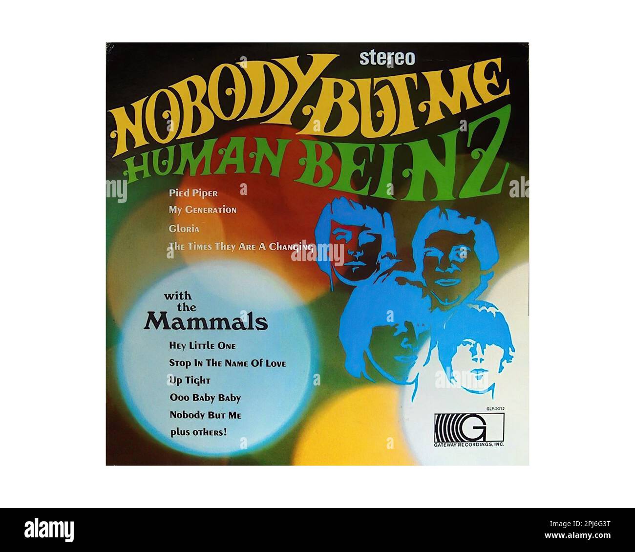 Human Beinznd Mammals 1968 - Vintage U.S. Music Vinyl Record Stock ...