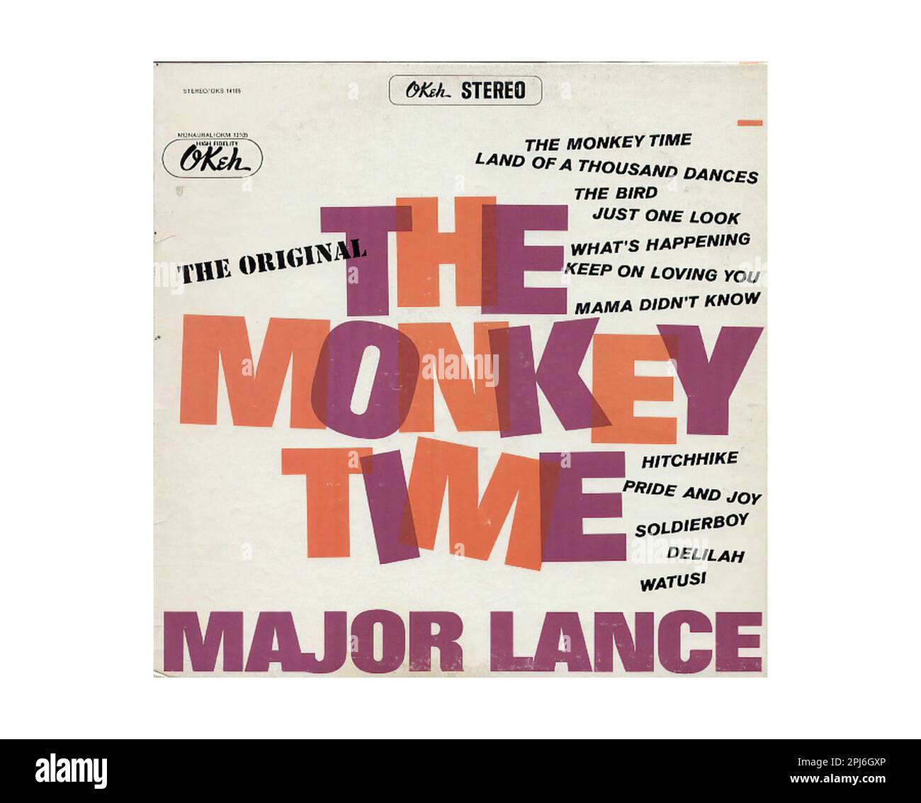 Lance Major 1963 - Vintage U.S. Music Vinyl Record Stock Photo - Alamy