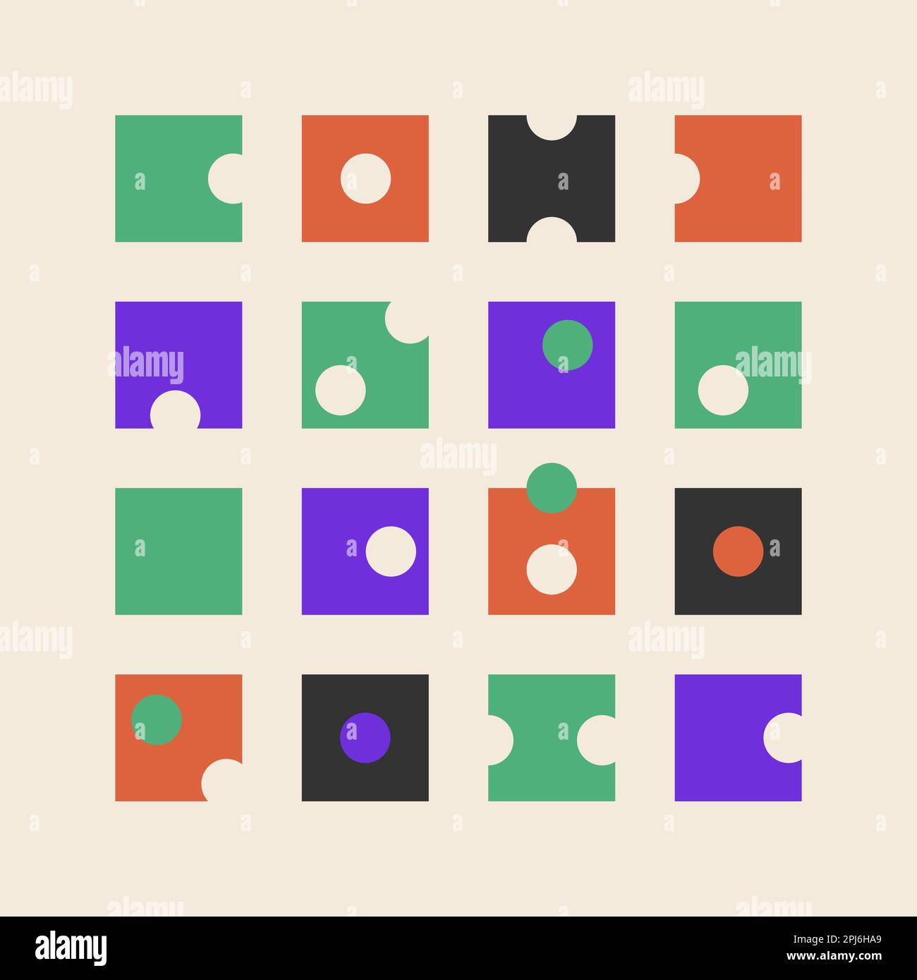 Brutalism style abstract cube shapes, bold geometric forms set. Vector ...