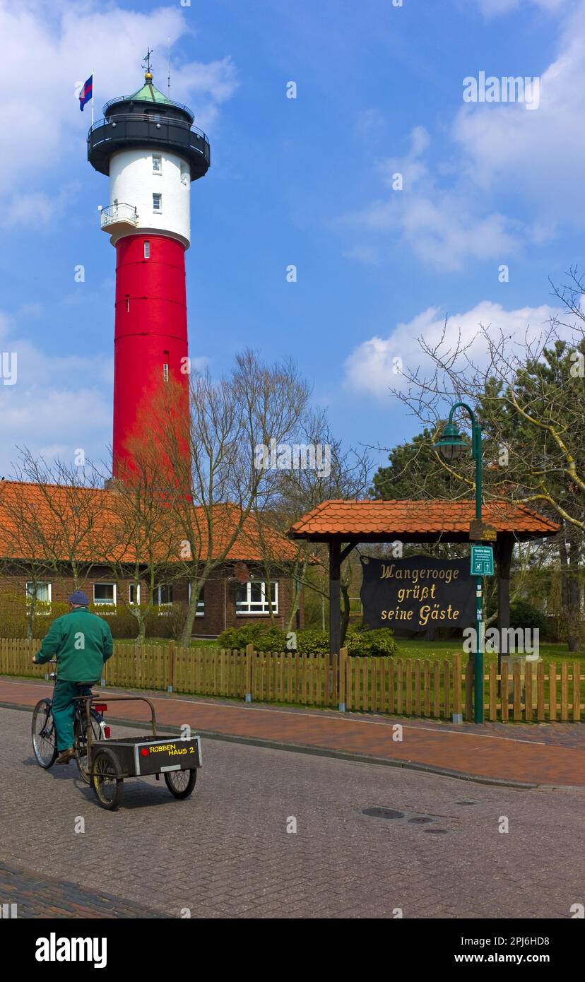 Old lighthouse on the island wangerooge hi-res stock photography and ...
