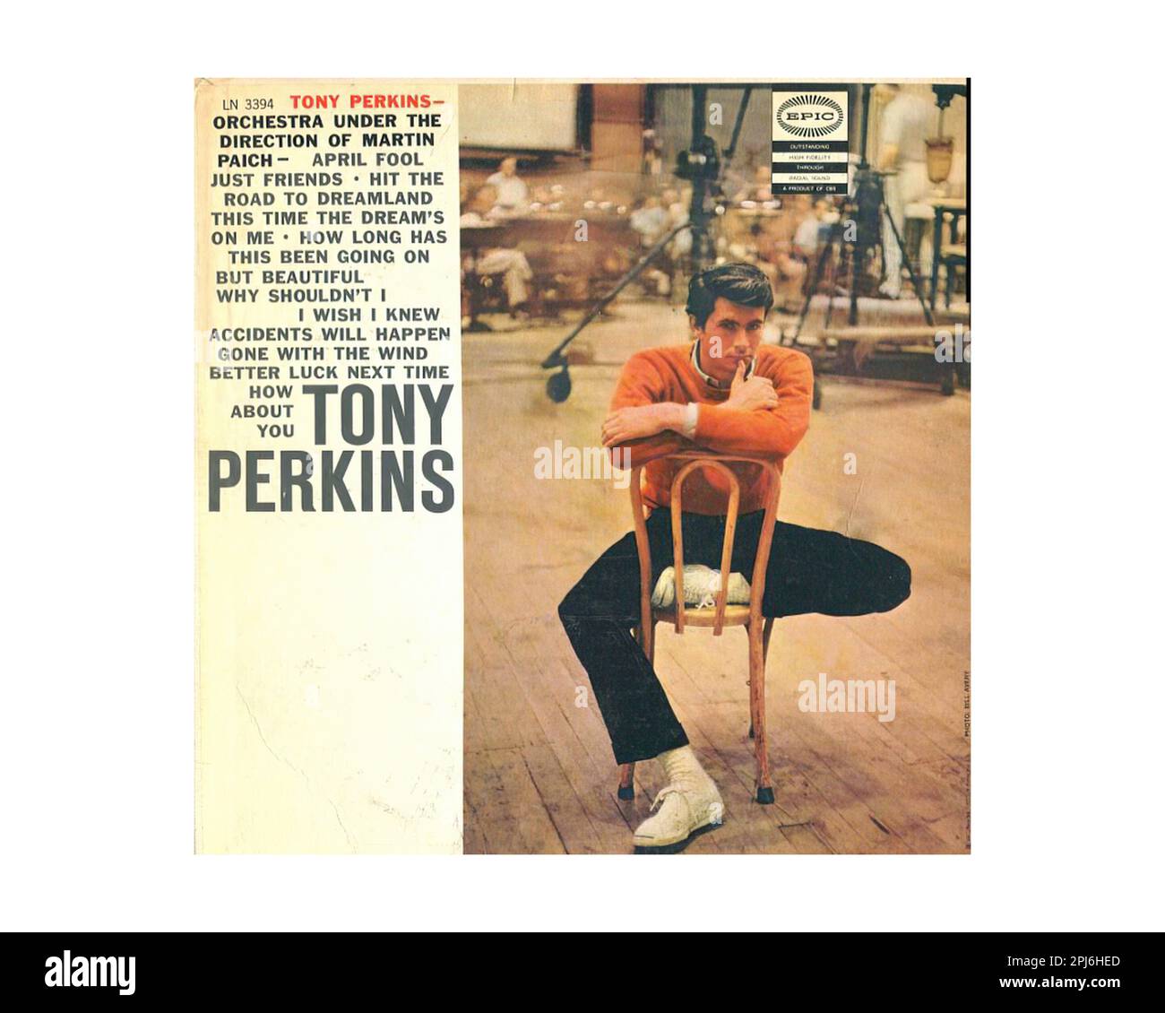 Perkins Tony 1956 - Vintage U.S. Music Vinyl Record Stock Photo - Alamy