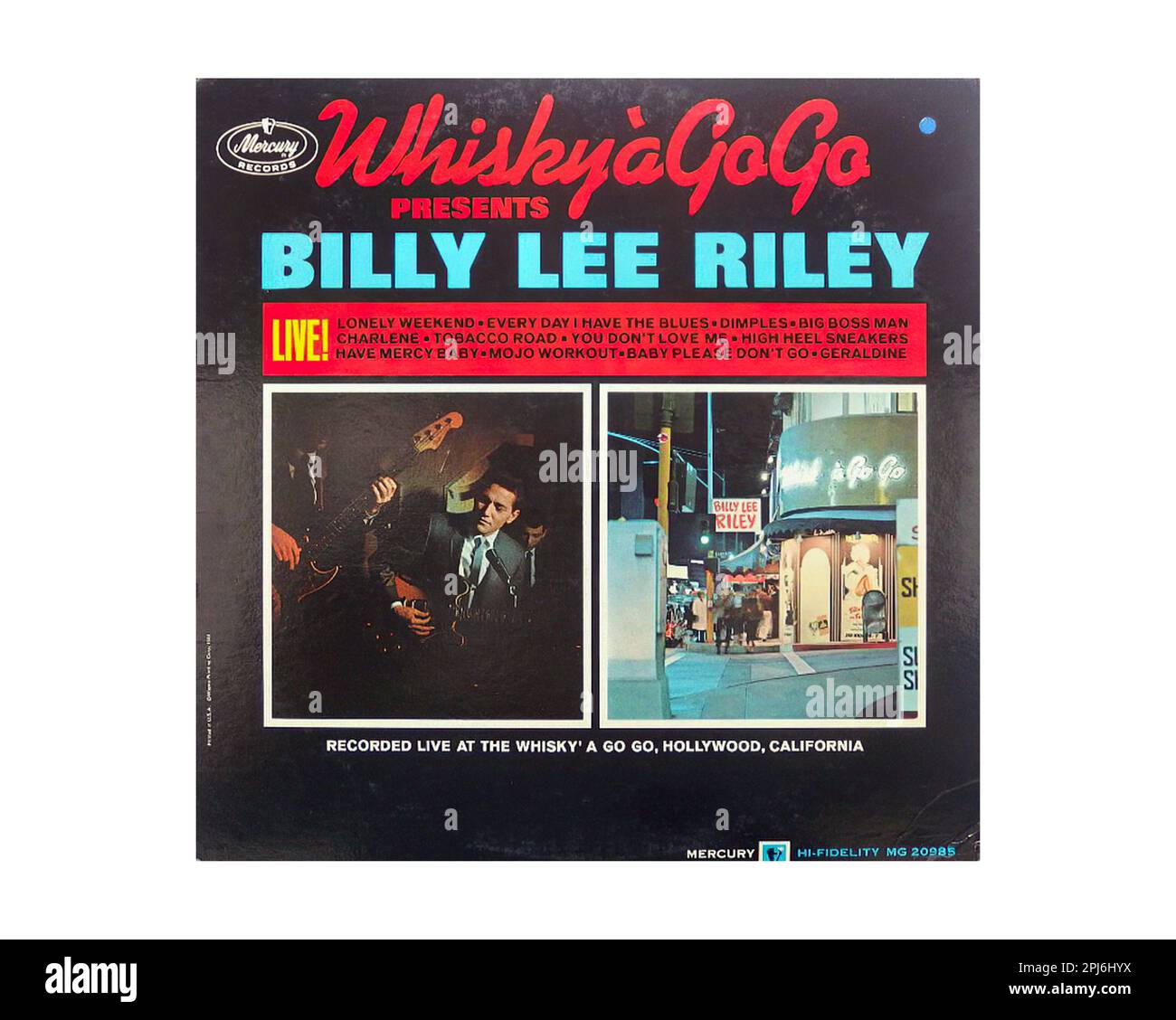 Riley Billy Lee 1963 - Vintage U.S. Music Vinyl Record Stock Photo - Alamy