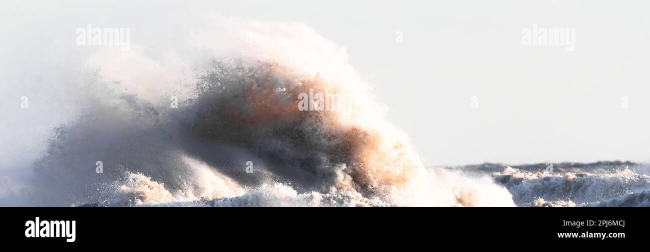 Each autumn, strong winds blow across Lake Erie whipping up large ...