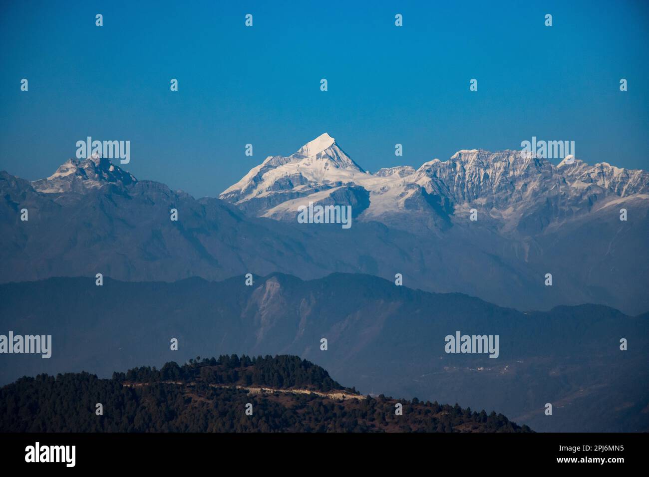 Beautiful HImalayan Mountain Range Ganesh, Langtang, Everest, HImal ...