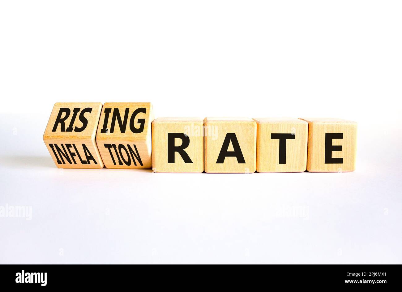 Inflation or rising rate symbol. Concept word Inflation rate Rising ...