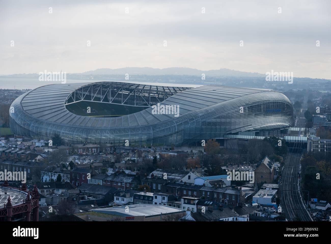 Aviva stadium aerial hi-res stock photography and images - Alamy