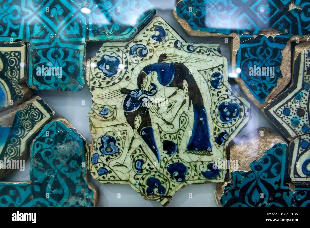 KONYA, TURKEY - NOVEMBER 08, 2009: Traditional Seljuk Kubadabad Palace ...