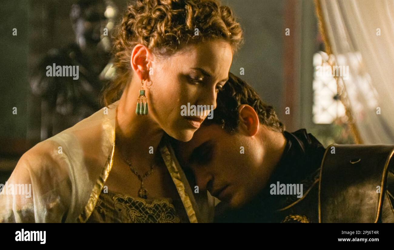 USA.Connie Nielsen and Joaquin Phoenix in a scene from the (C ...