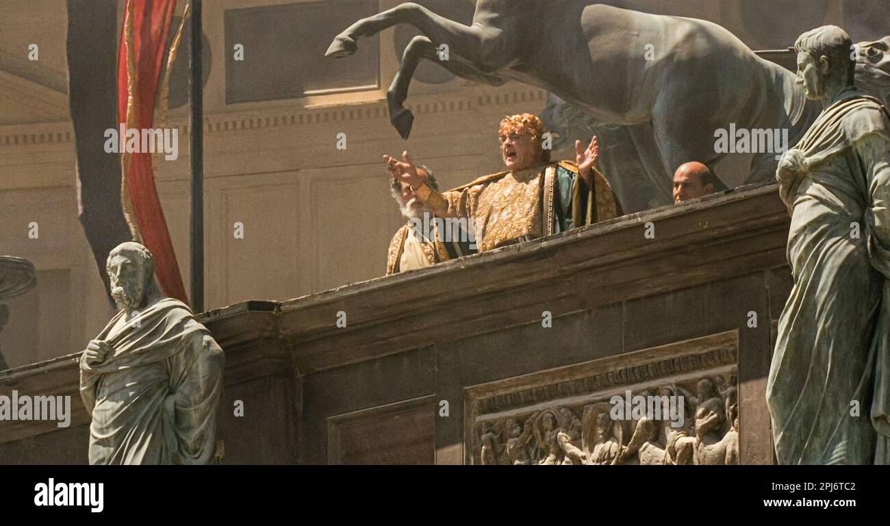 USA. David Hemmings in a scene from the (C)DreamWorks movie: Gladiator ...