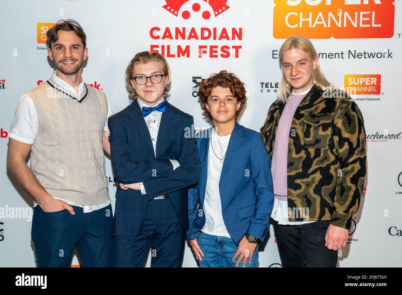 Toronto, Canada. 30th Mar, 2023. Simon Paluck, Gage Arbuthnot, Savino ...