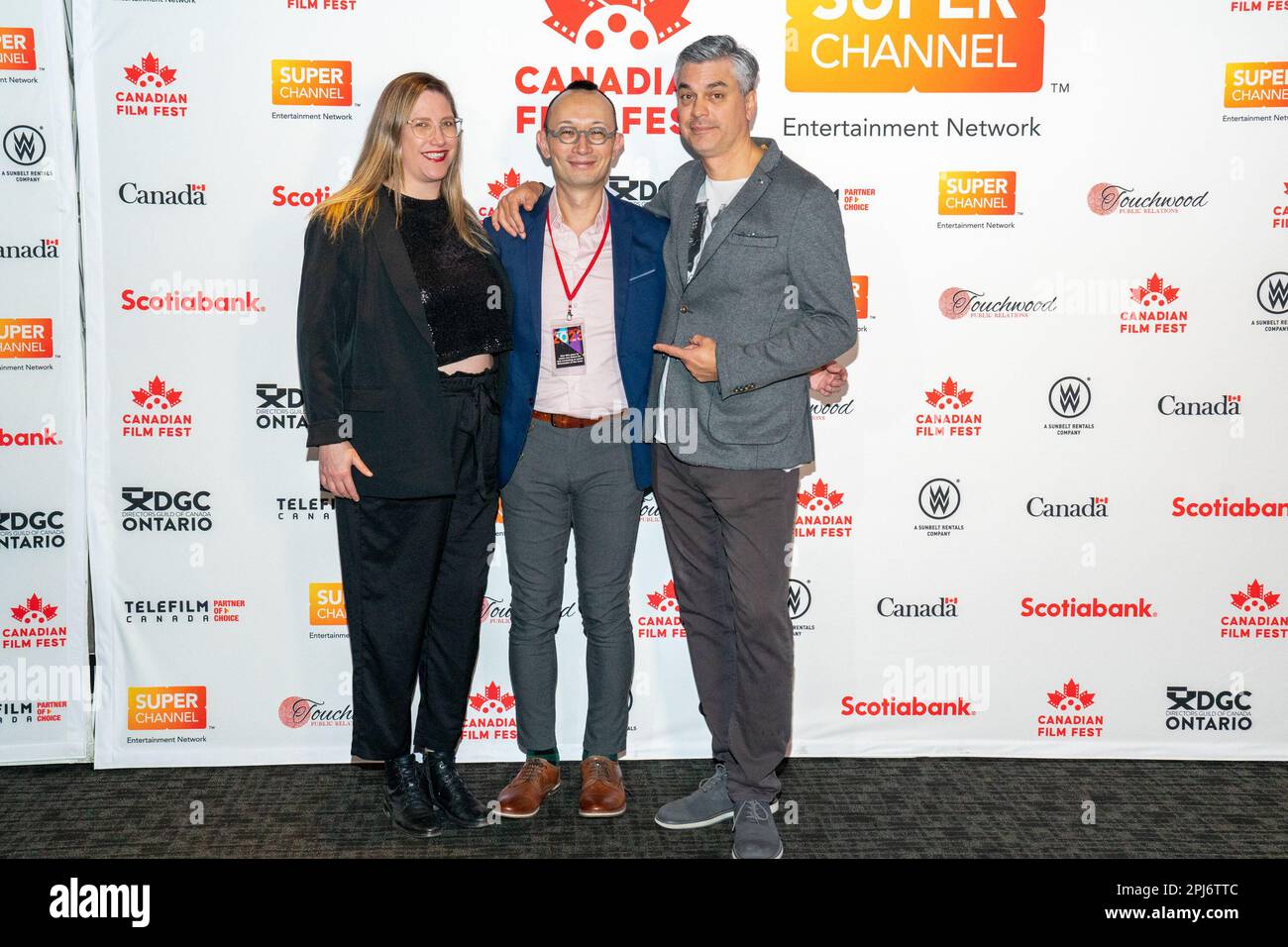 Toronto, Canada. 30th Mar, 2023. Kristyn Stilling Jason Karman and Bern ...