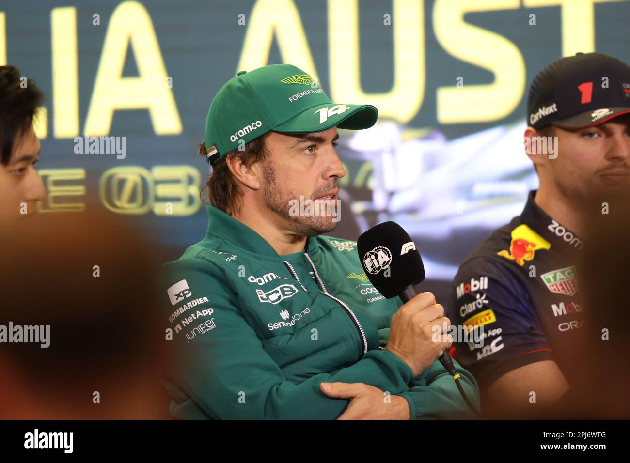 MELBOURNE, Australia, 30. March 2023; #14, Fernando ALONSO, ESP, Aston ...