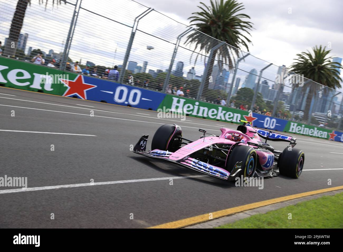 MELBOURNE, Australia, 31. March 2023; #10, Pierre GASLY, FRA, Alpine F1 ...