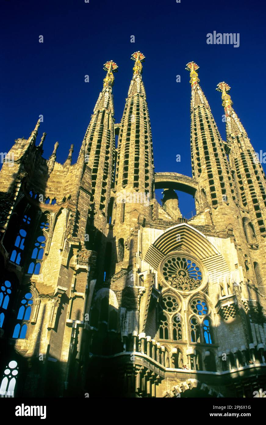 1996 HISTORICAL SPIRES OF SAGRADA FAMILIA BASILICA (©ANTONI GAUDI 1883 ...