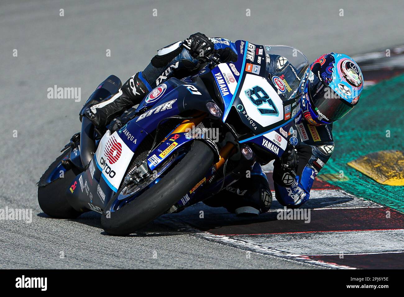 Remy Gardner from Australia of GYTR GRT Yamaha WorldSBK Team with ...