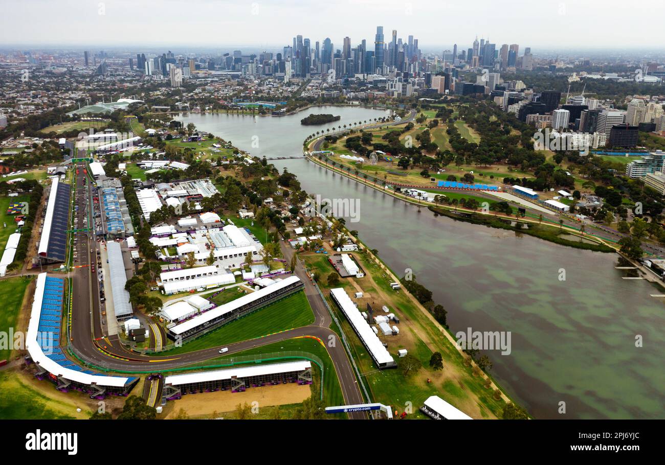 Melbourne f1 circuit track hi-res stock photography and images - Alamy