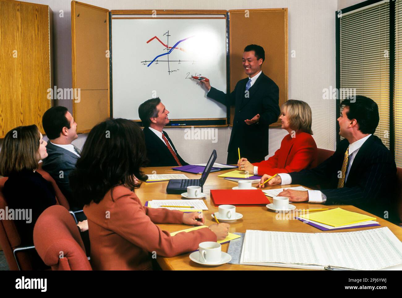 90s office workers hi-res stock photography and images - Alamy