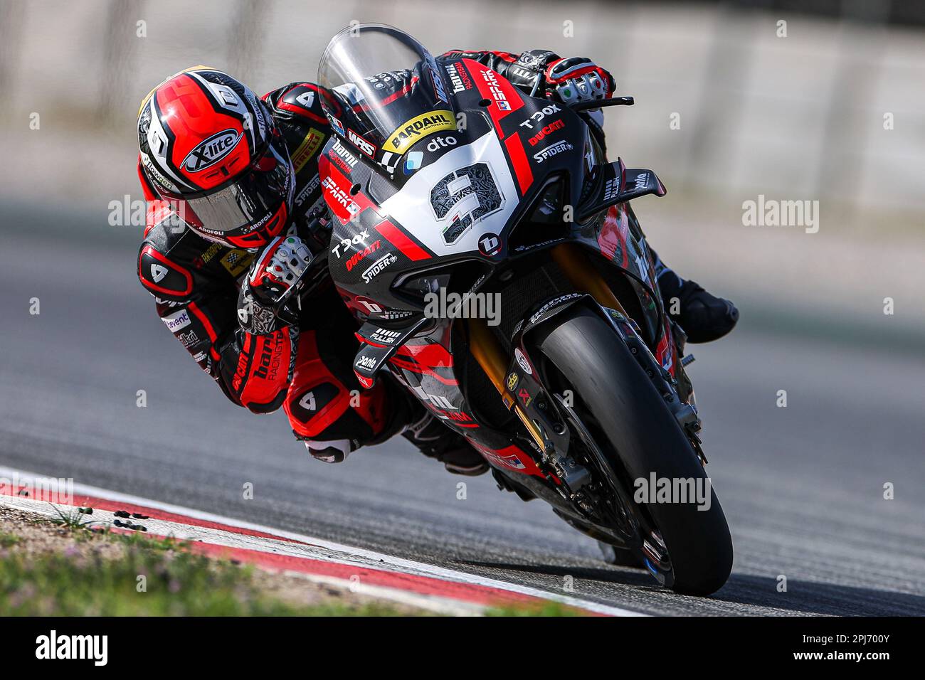 Danilo Petrucci frm Italy of Barni Spark Racing Team with Ducati ...