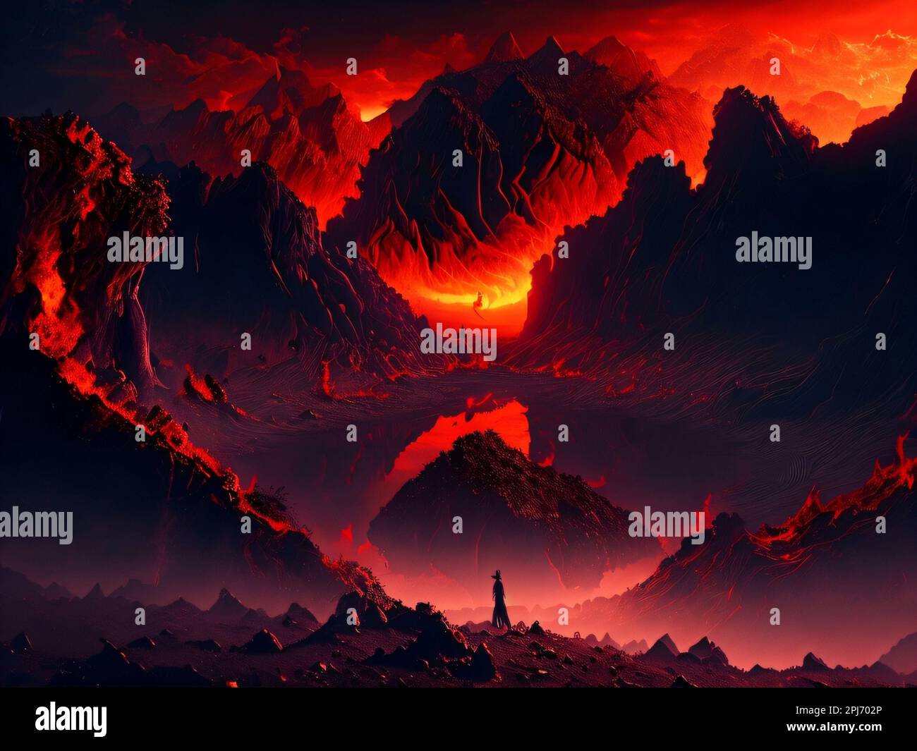 Dark fantasy illustration hi-res stock photography and images - Alamy