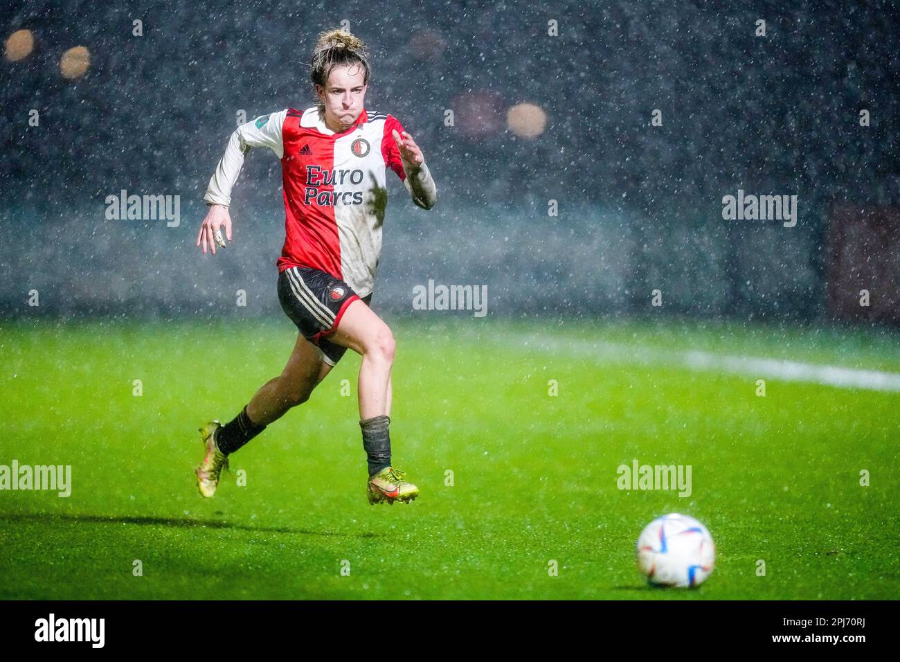 Rotterdam - Maxime Bennink of Feyenoord V1 during the match between ...