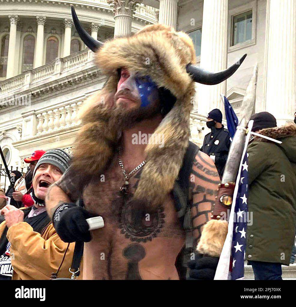 MARCH 30th 2023: Jacob Chansley - aka QAnon Shaman Jake Angeli ...