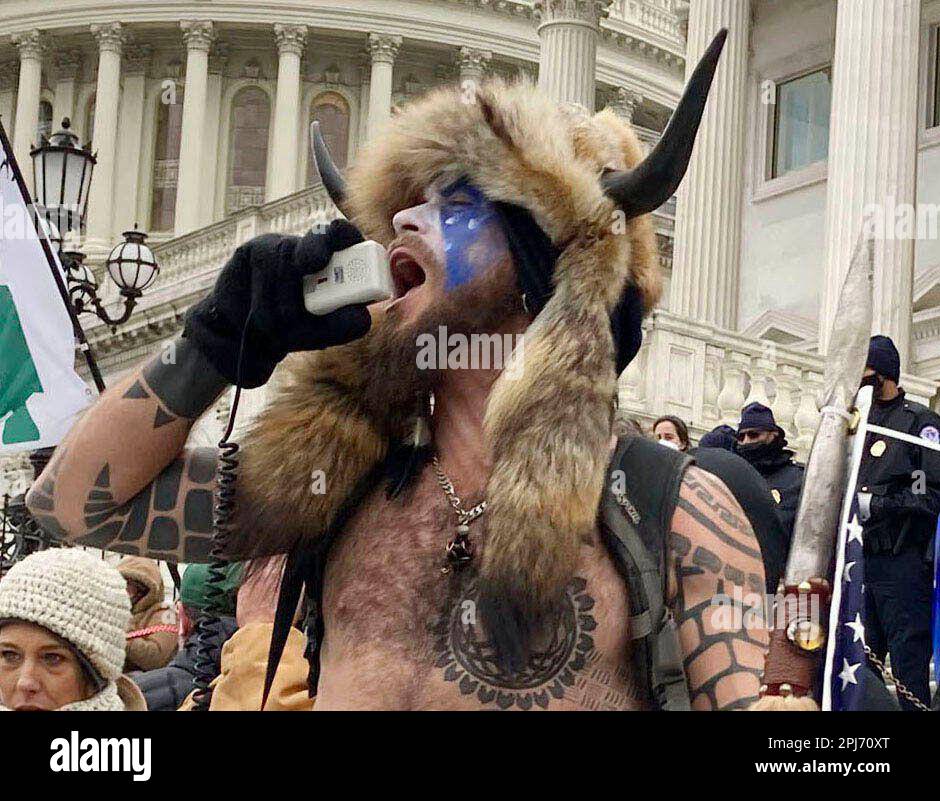 MARCH 30th 2023: Jacob Chansley - aka QAnon Shaman Jake Angeli ...