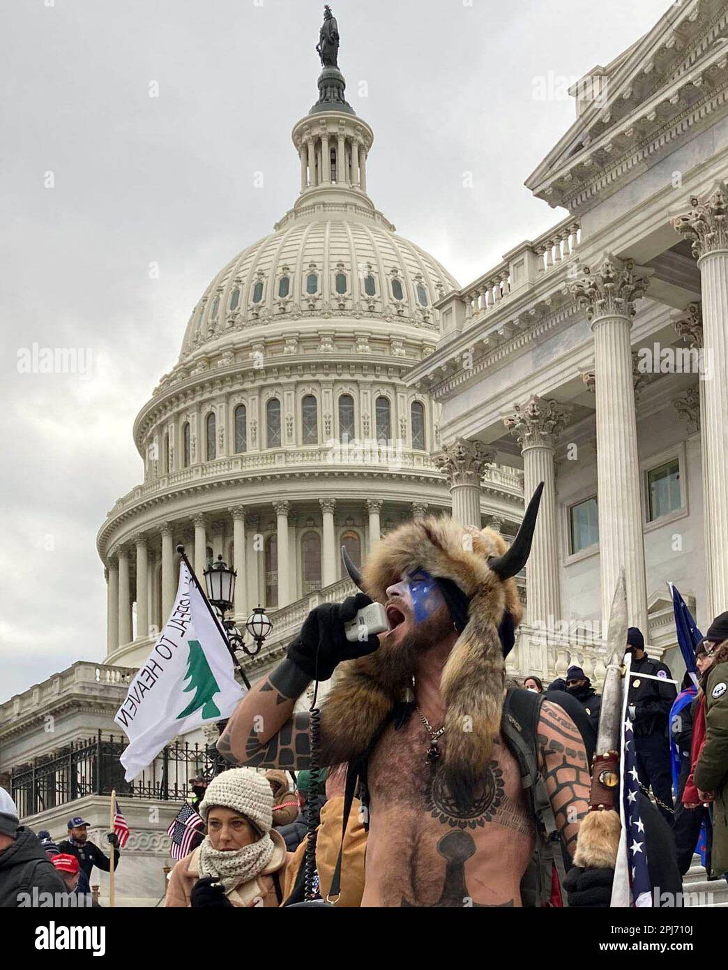 MARCH 30th 2023: Jacob Chansley - aka QAnon Shaman Jake Angeli ...