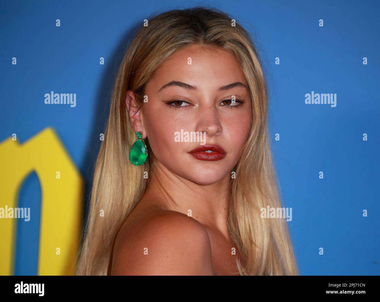 Madelyn Cline attends the "Glass Onion: A Knives Out Mystery" at The ...