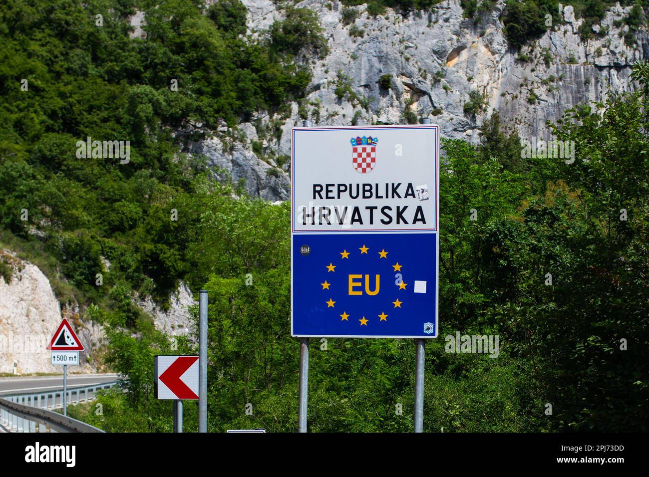 Eu and croatia hi-res stock photography and images - Alamy