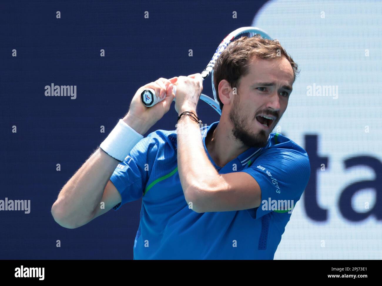 Miami Gardens, United States. 31st Mar, 2023. No.4 Daniel Medvedev from ...