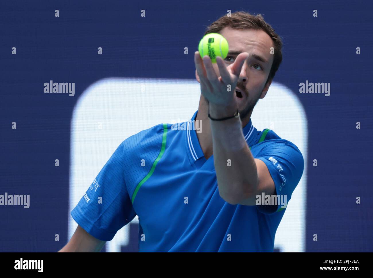 Miami Gardens, United States. 31st Mar, 2023. No.4 Daniel Medvedev from ...