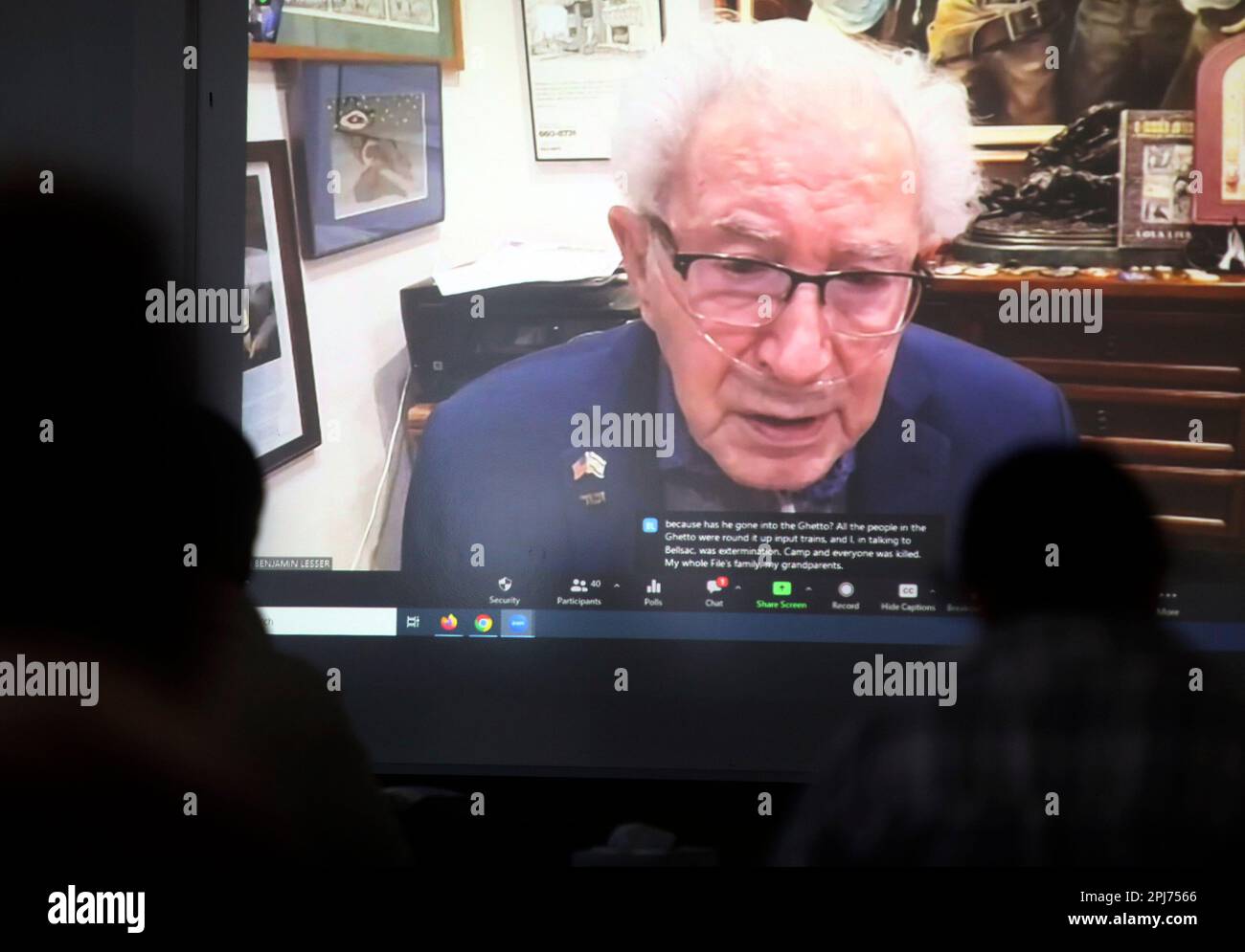 Holocaust survivor, author, and nonprofit founder Ben Lesser shares his ...