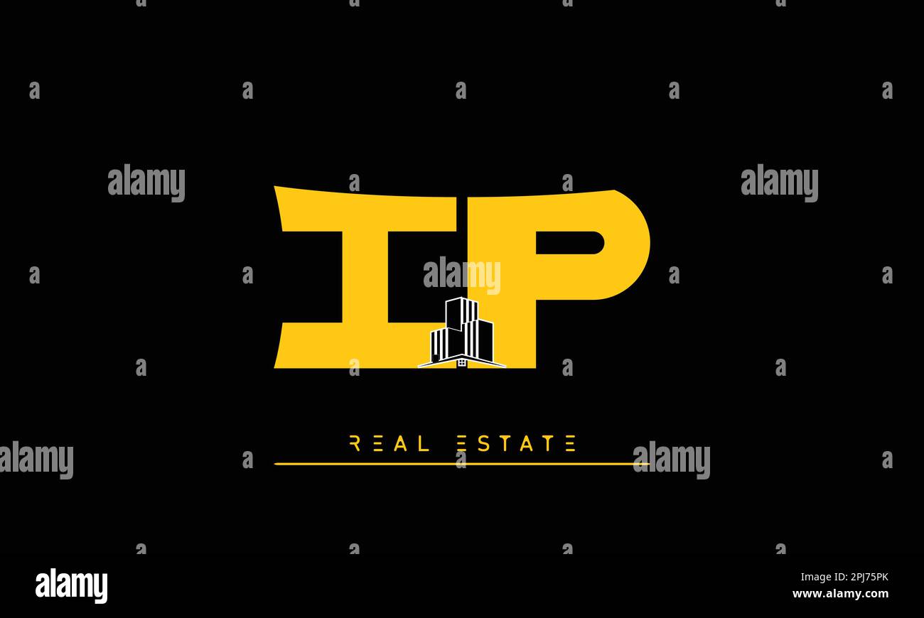Ip real estate logo hi-res stock photography and images - Alamy