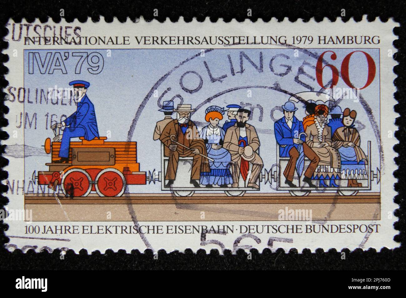 1879 electric train hi-res stock photography and images - Alamy