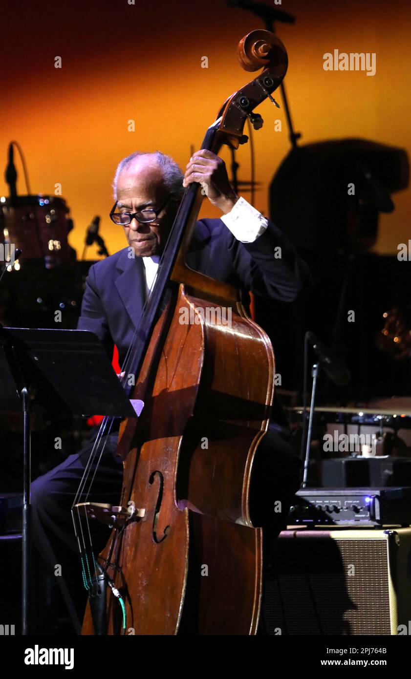 March 30, 2023, New York City, New York, USA: THE TITANS OF JAZZ BASS ...