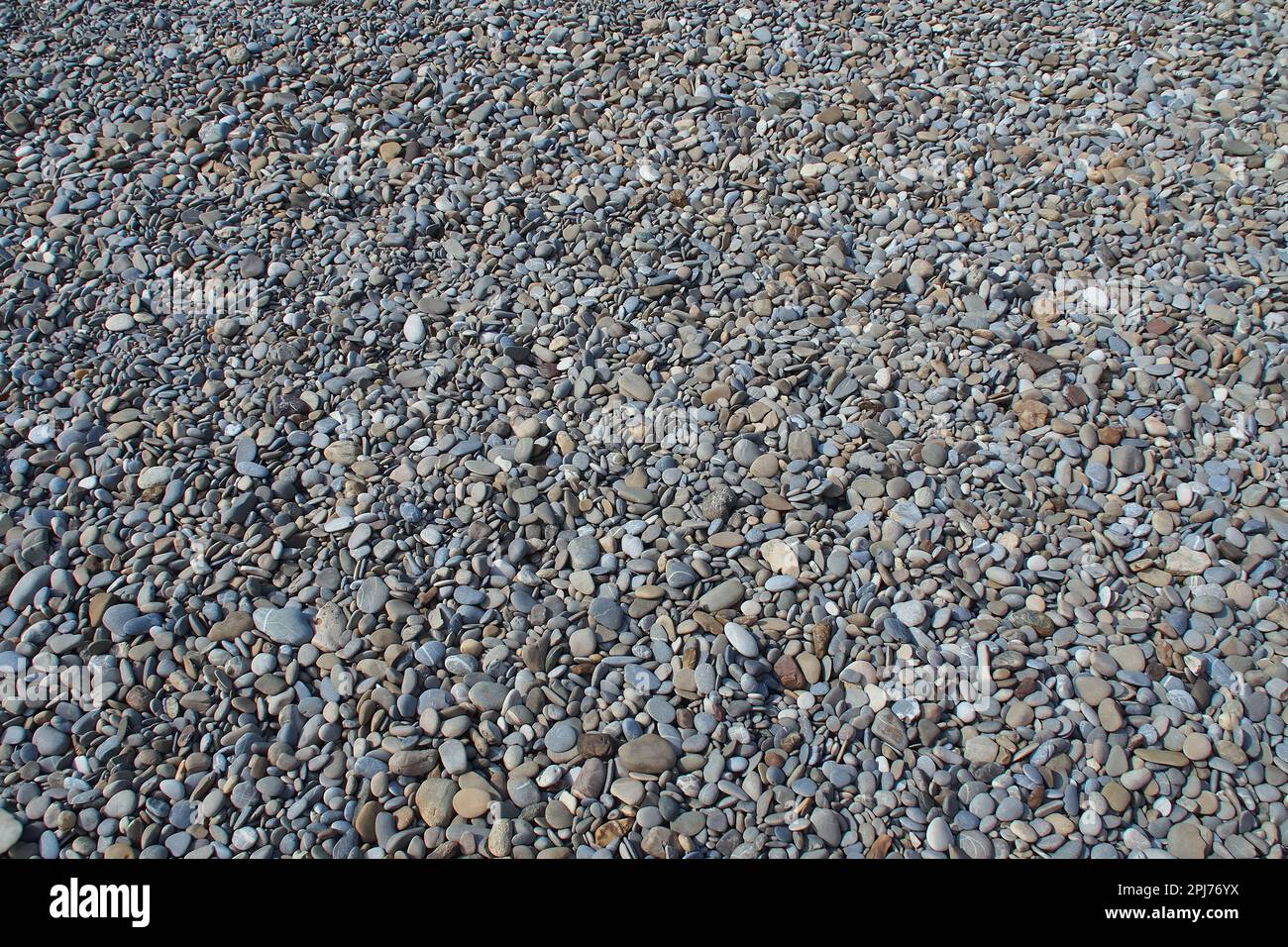 pebbles on the river bank, Danube river, Danube Gorge, Weltenburg Abbey ...