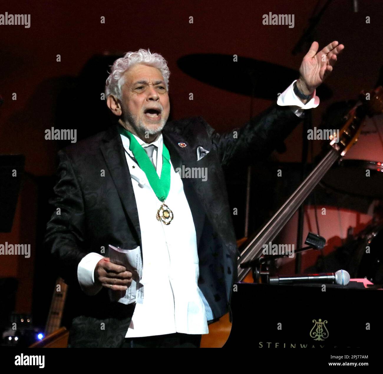 March 30, 2023, New York City, New York, USA: Musician MONTY ALEXANDER ...