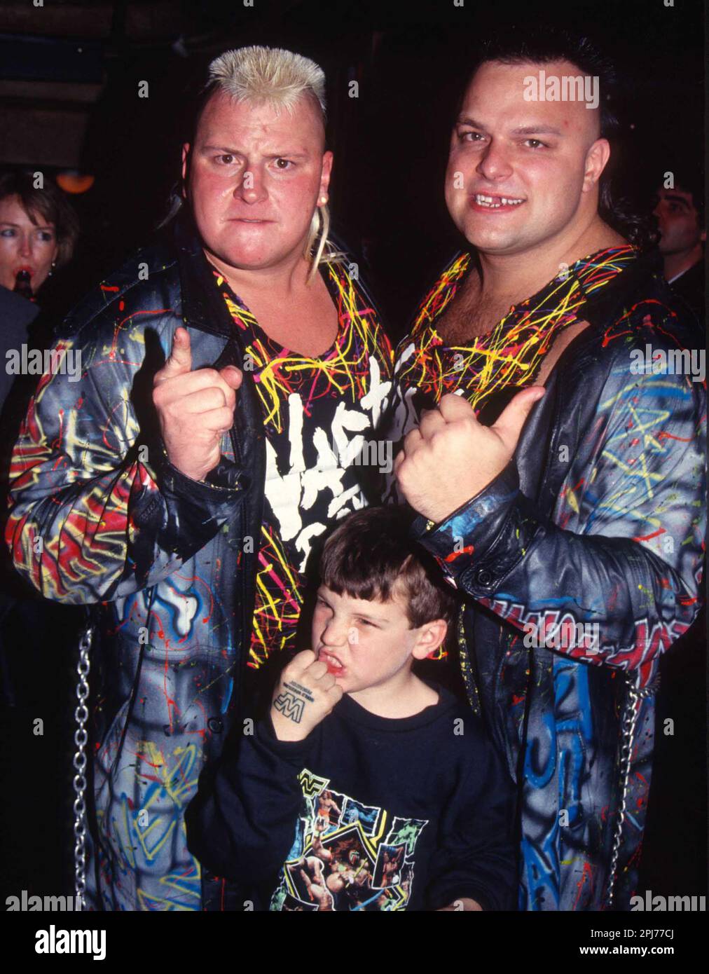 1993 Nasty Boys Brian Knobbs Jerry Sags Photo by John Barrett/PHOTOlink ...
