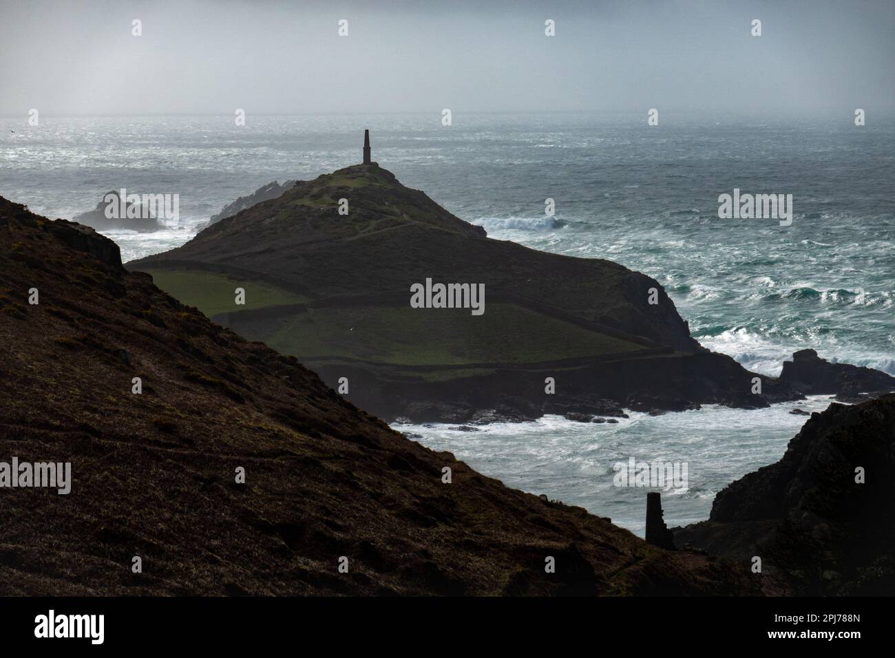 Botallack Cape Cornwall Stock Photo - Alamy