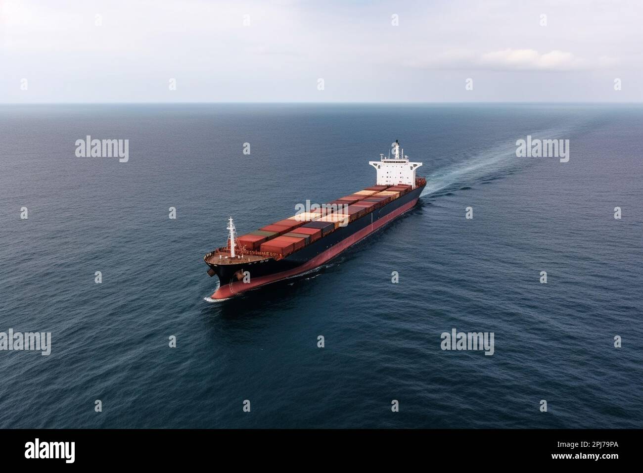 Cargo ship sailing on open hi-res stock photography and images - Alamy