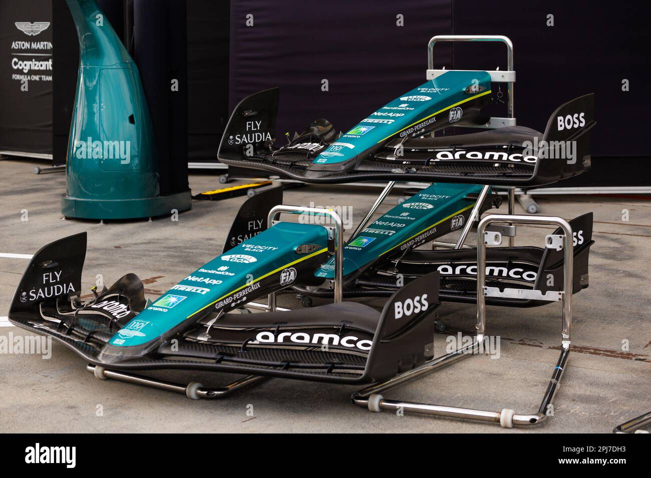 MELBOURNE, AUSTRALIA, Albert Park Street Circuit, 29 March: The Aston ...