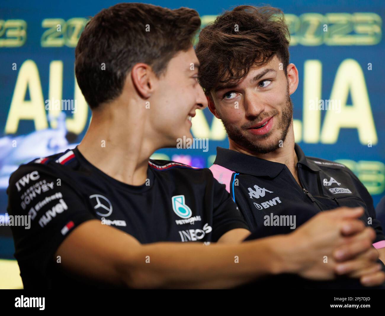 MELBOURNE, AUSTRALIA, Albert Park Street Circuit, 30 March: George ...