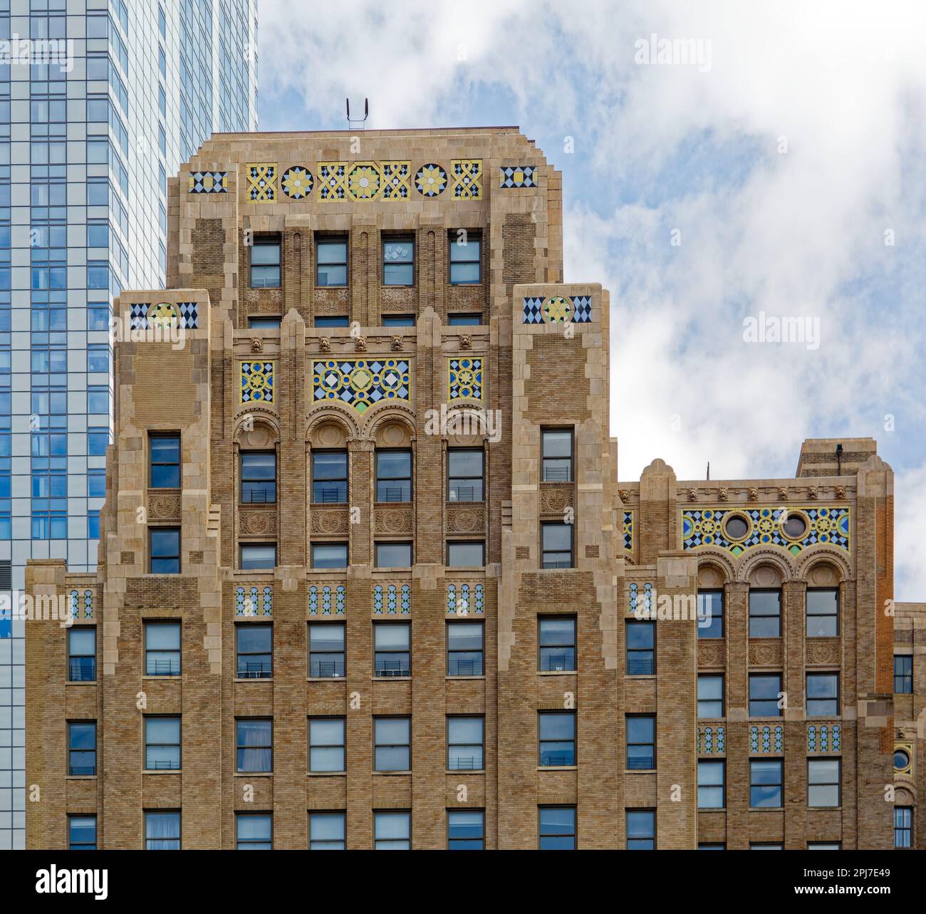 Post Towers, an office-to-residential conversion, is the Art Deco ...