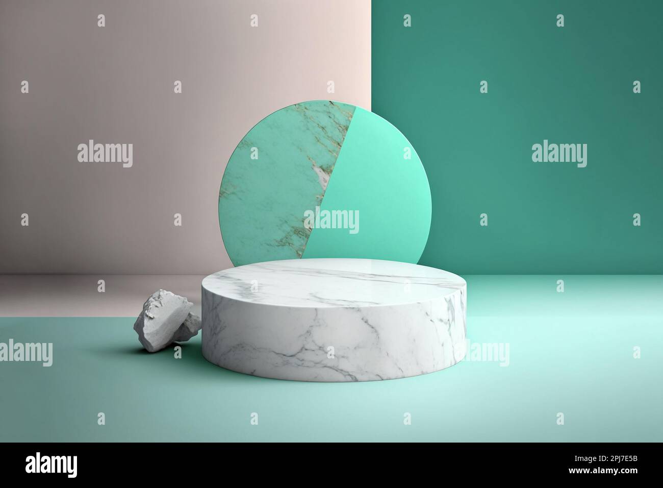 Minimal marble podium platform hi-res stock photography and images - Alamy